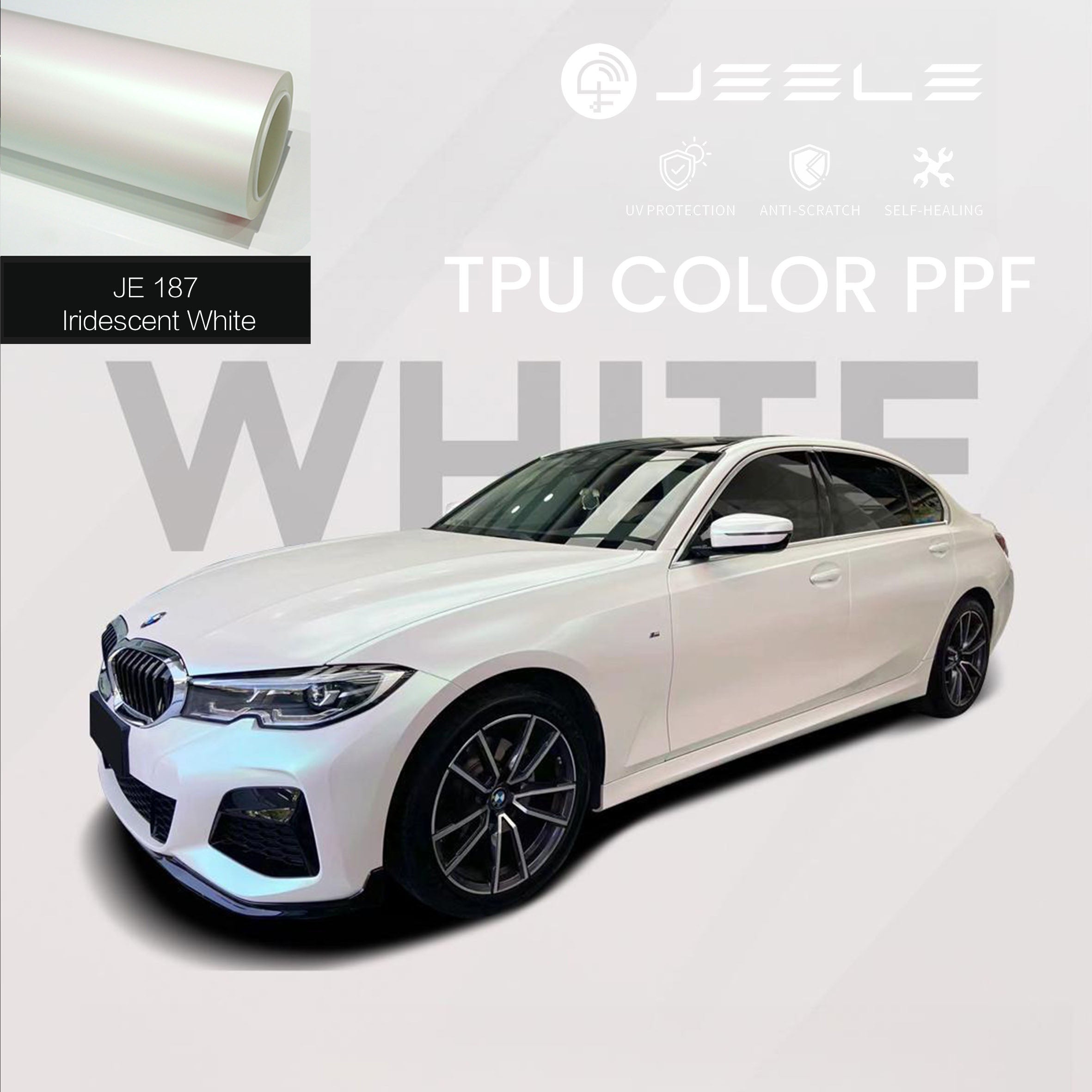 COLOR PPF-White（Dry & Wet Application）With Air Release Channels – JEELE ...